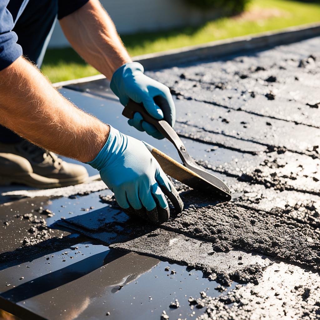 Effective Tips: How to Remove Dried Roofing Tar